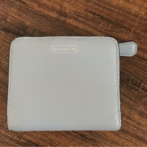 Coach | Bags | Coach Blue Wallet 4x35 | Poshmark